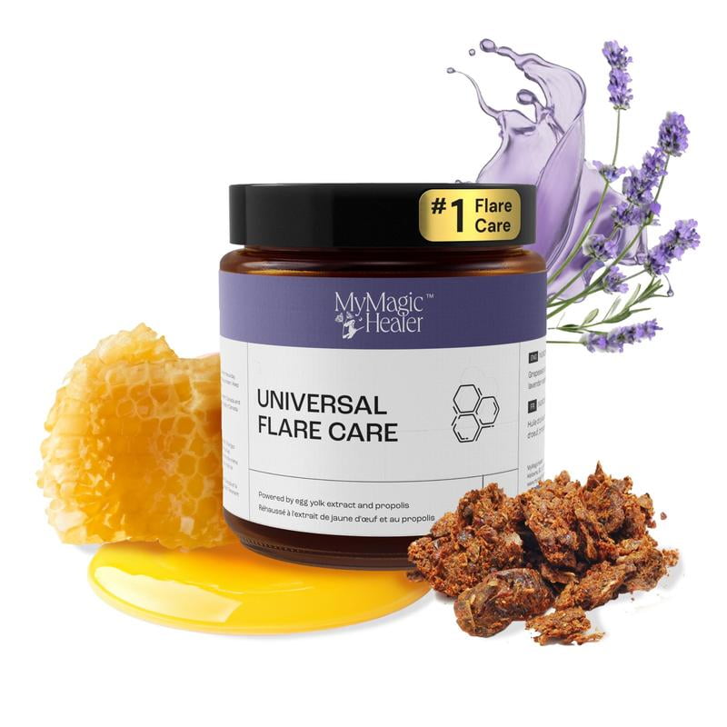Universal Flare Care vs Traditional Acne Products | 50% Less Irritation ...