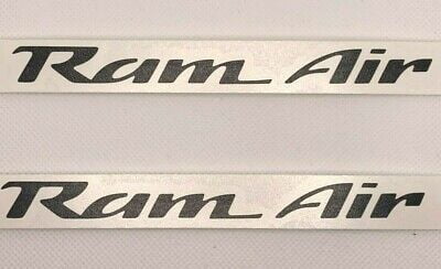 Universal Flat Black Ram Air Decal Set Pontiac Firebird Trans AM G8 ...