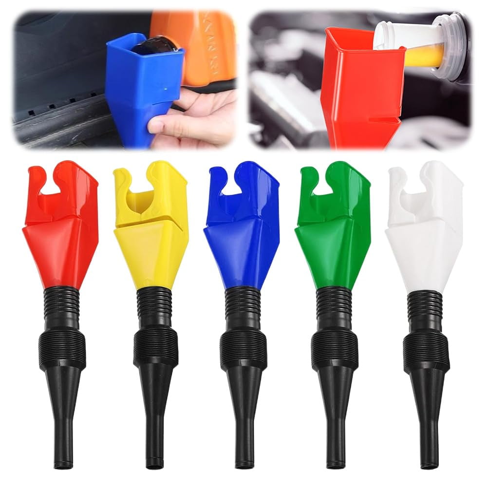 Universal Flexible Funnel with Folding Buckle Design, Wide Mouth ...