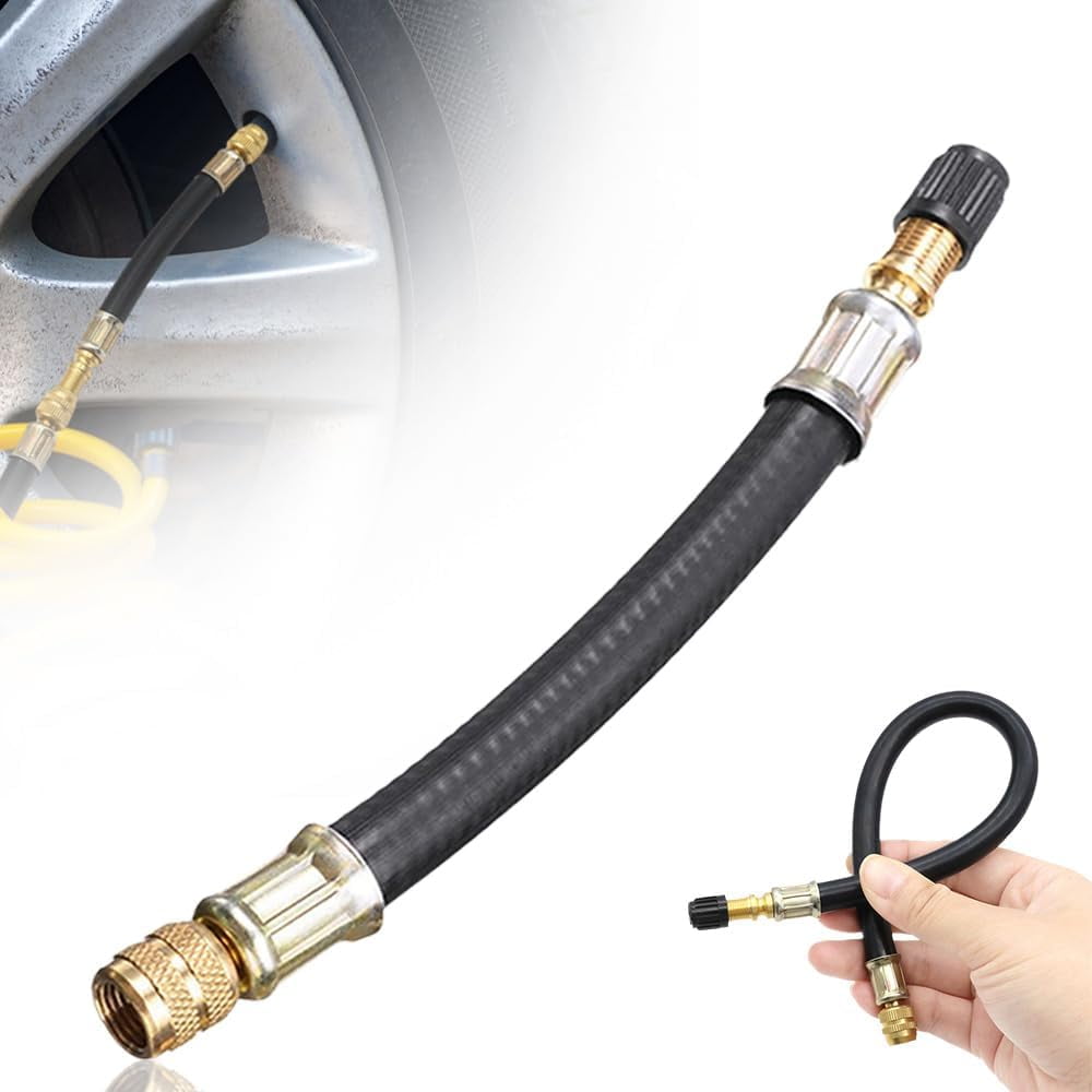 Universal Flexible Tire Valve Extenders - Stem Extension Tire Inflator ...