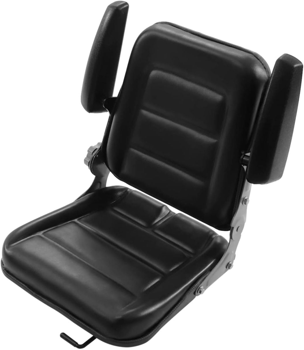 Universal Forklift Seat, Garden Tractor Seat with 30°-180° Adjustable ...