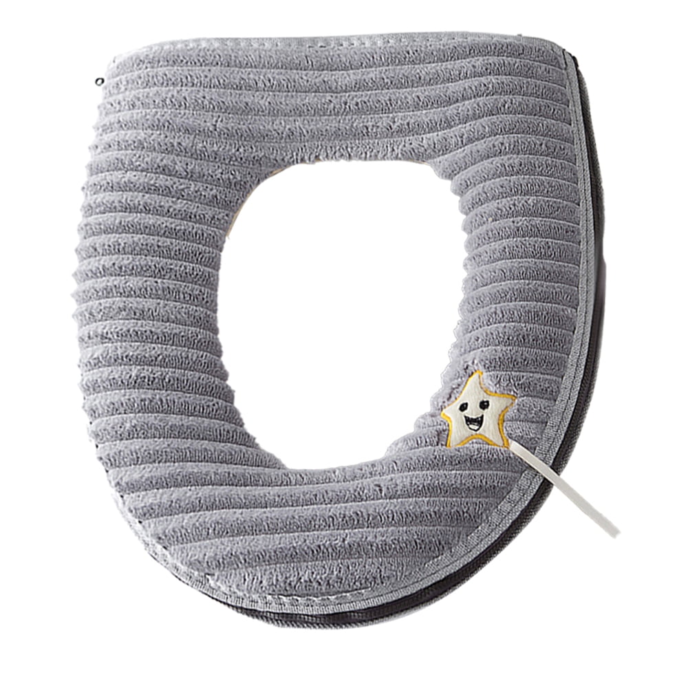 Universal Four Seasons Toilet Seat Cover - Zipper Toilet Washer for ...