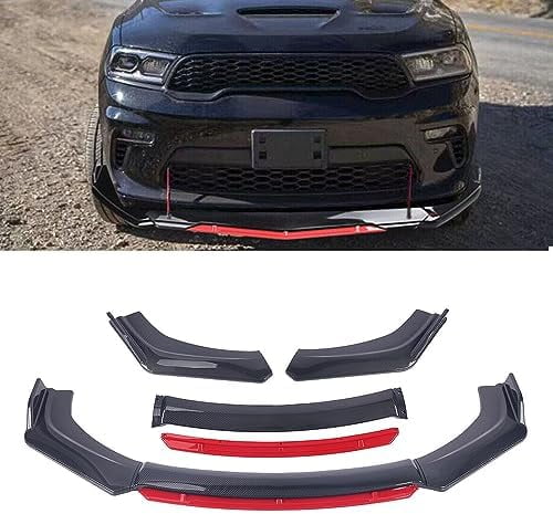 Universal Front Bumper Lip Spoiler Fixed Front Lip Protector Chin ...