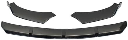 Universal Front Bumper Lower Lip Spoiler Splitter Adjustable 3PCS Air ...