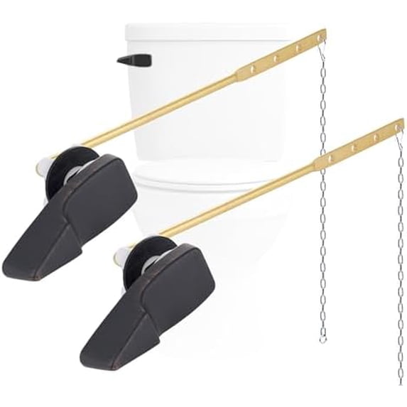 Universal Front Mount Metal Toilet Handle Replacement Kit Compatible ...