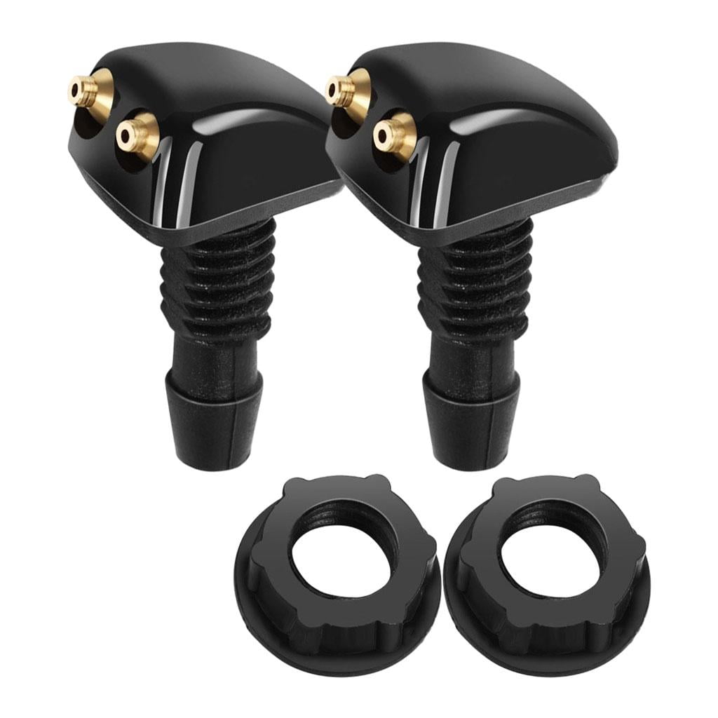 Universal Front Windshield Washer Nozzles Wiper Spray / Double Hole ...