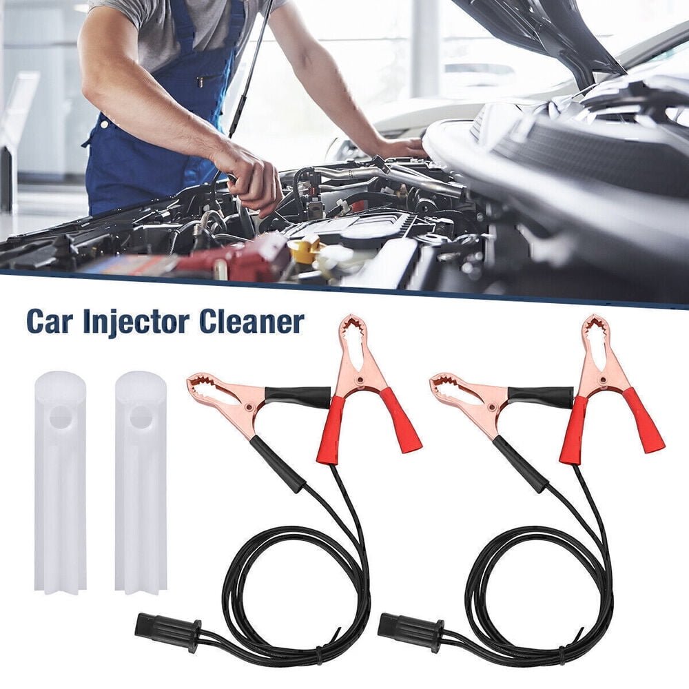 Universal Fuel Injector Flush Cleaner Adapter DIY Kit Car Cleaning Tool ...