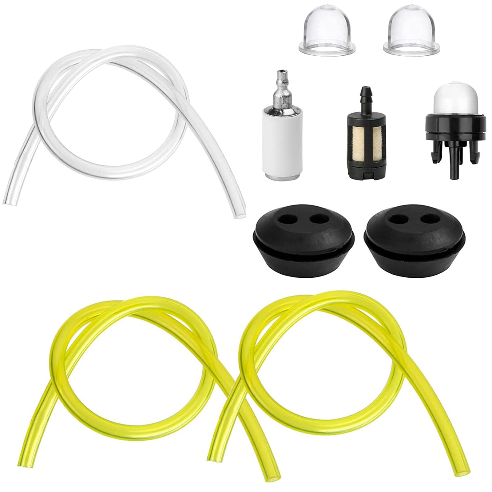 Universal Fuel Line Hose Tube, Fuel Primer Bulb Accessories for Mower ...