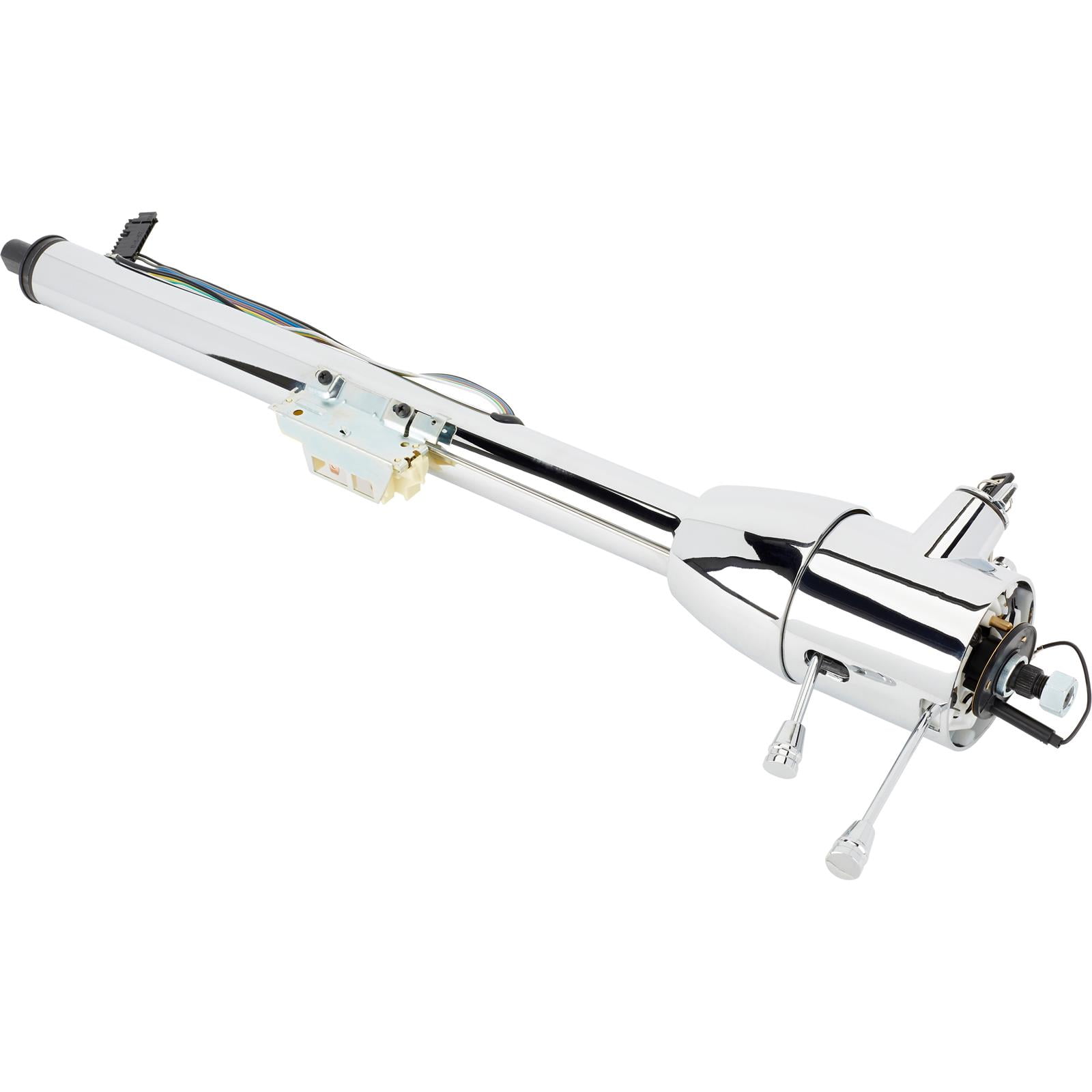 Universal GM Tilt Steering Column, 32" Chrome Finish, 5-Position Tilt ...