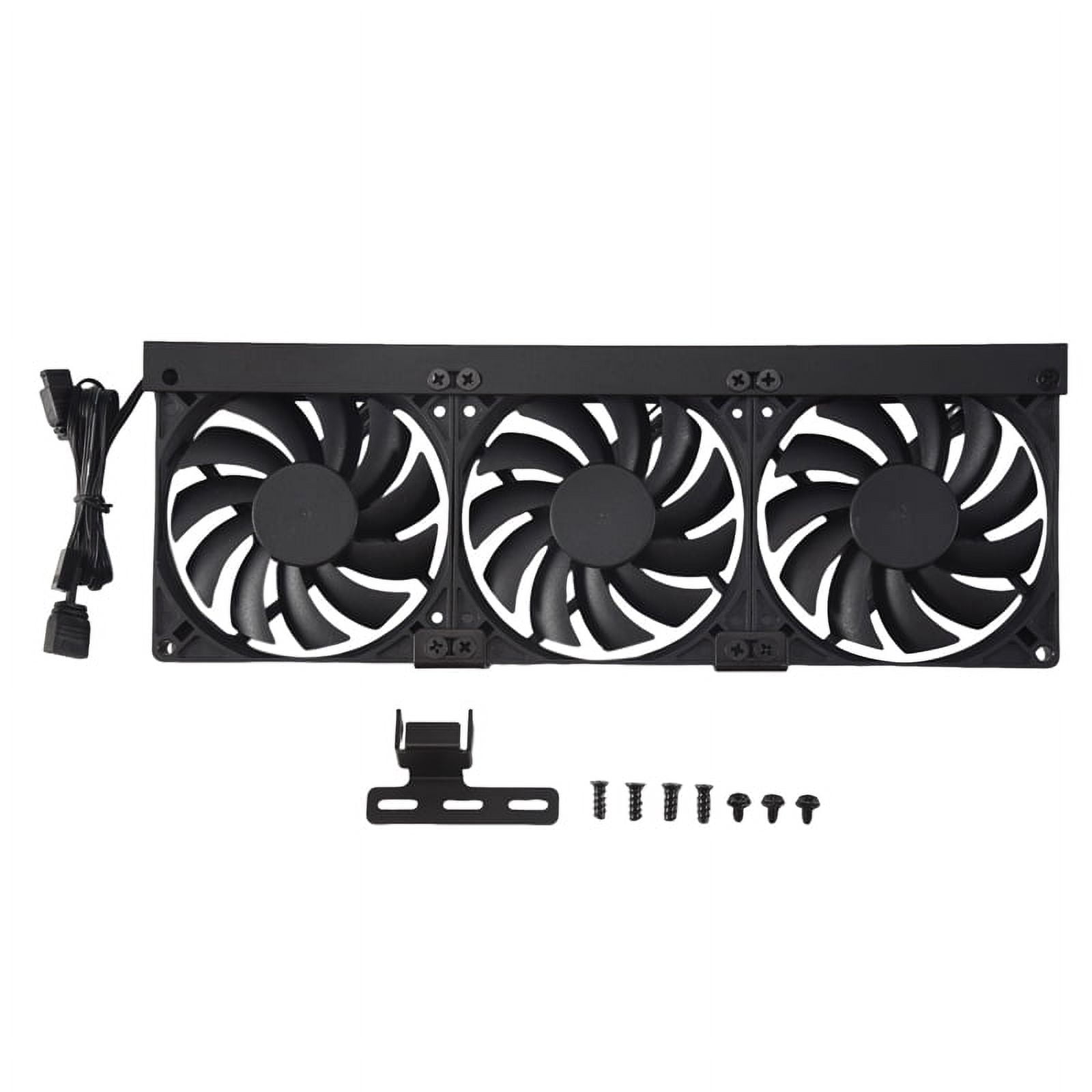 Universal GPU Cooling Fan 3X90mm ARGB Sync Lighting 5V Addressable RGB ...
