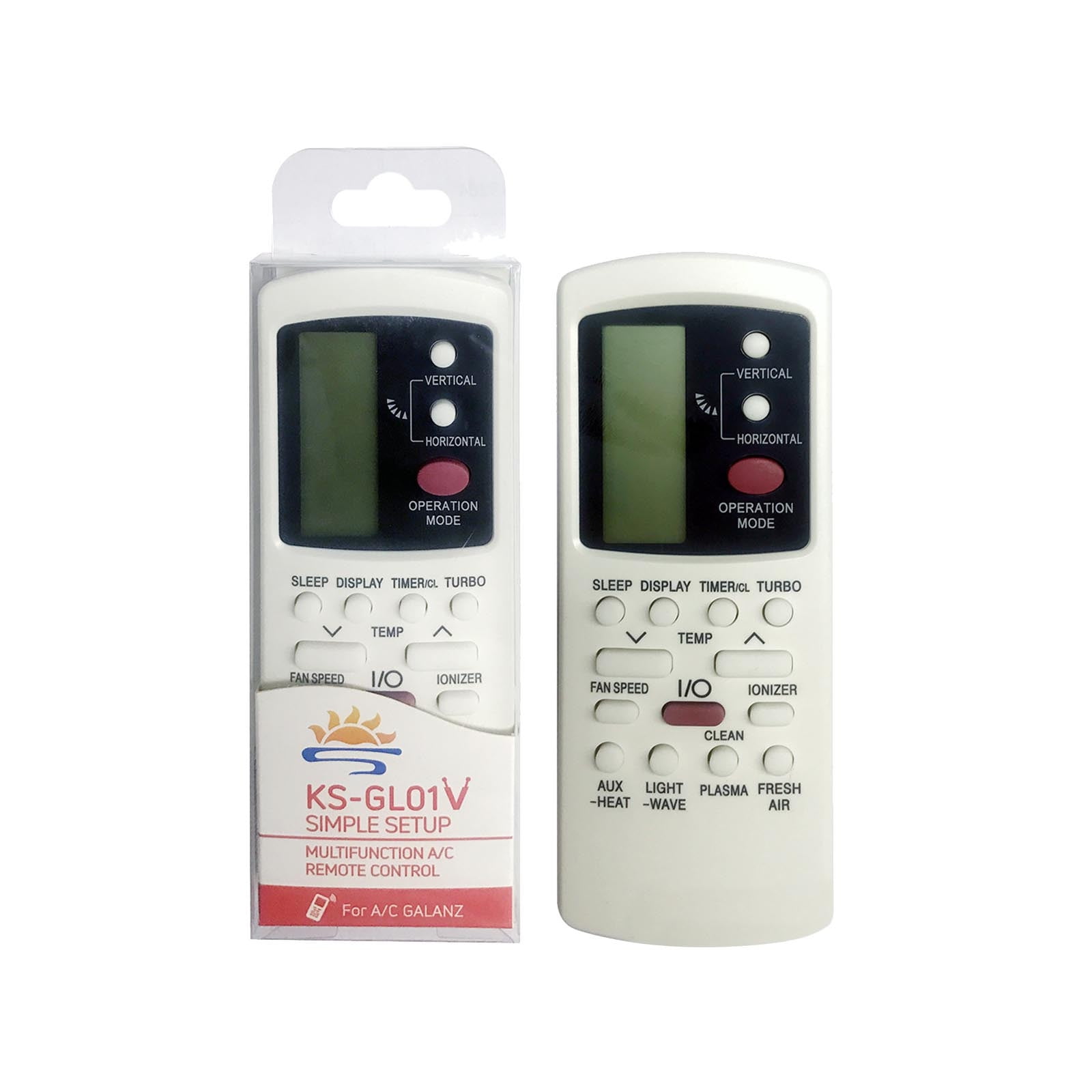 Universal GZ Series Air Conditioner Remote Control Replacement for ...