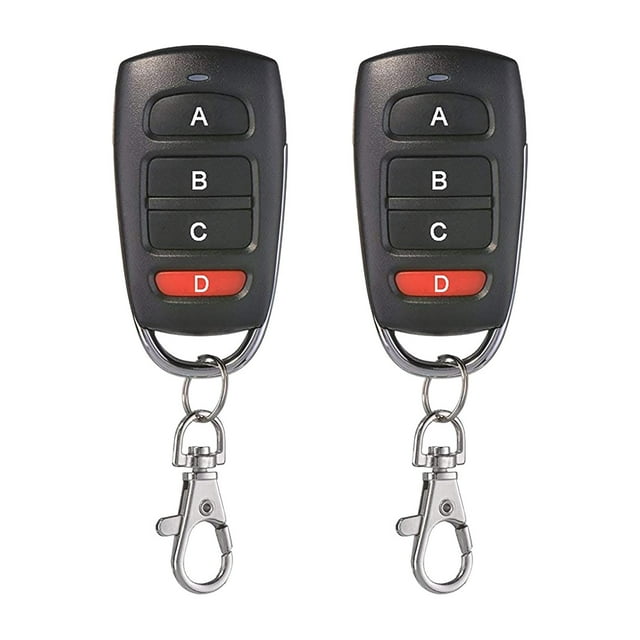 Universal Garage Door Clone Key Fob Remote Control 433 Mhz - Walmart.com