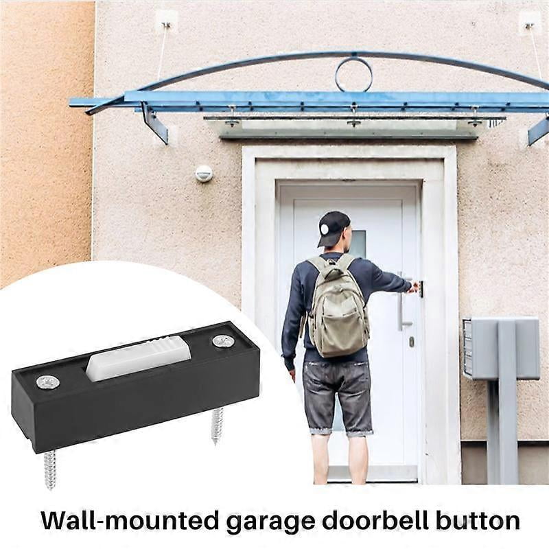 Universal Garage Door Opener Switch 41A4166 Wired Button Black Finish ...
