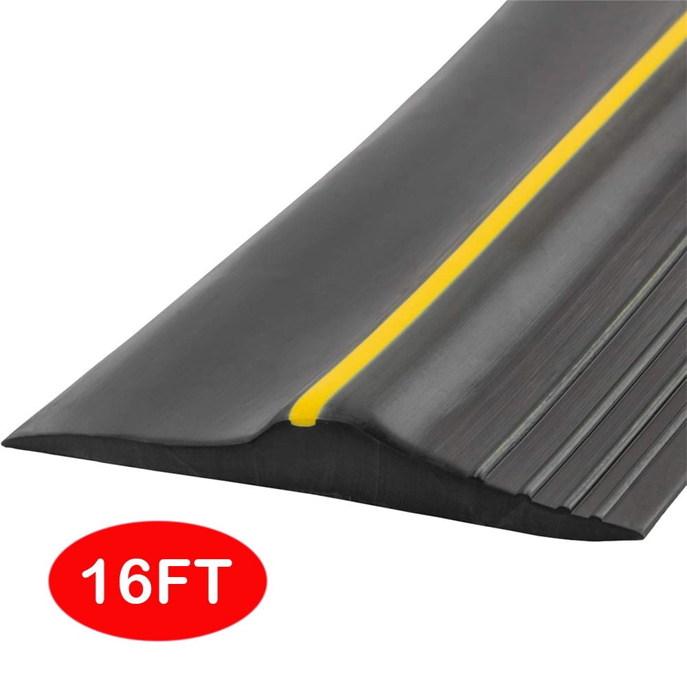 Universal Garage Door Threshold Seal Strip 16FT Kit Bottom Waterproof ...