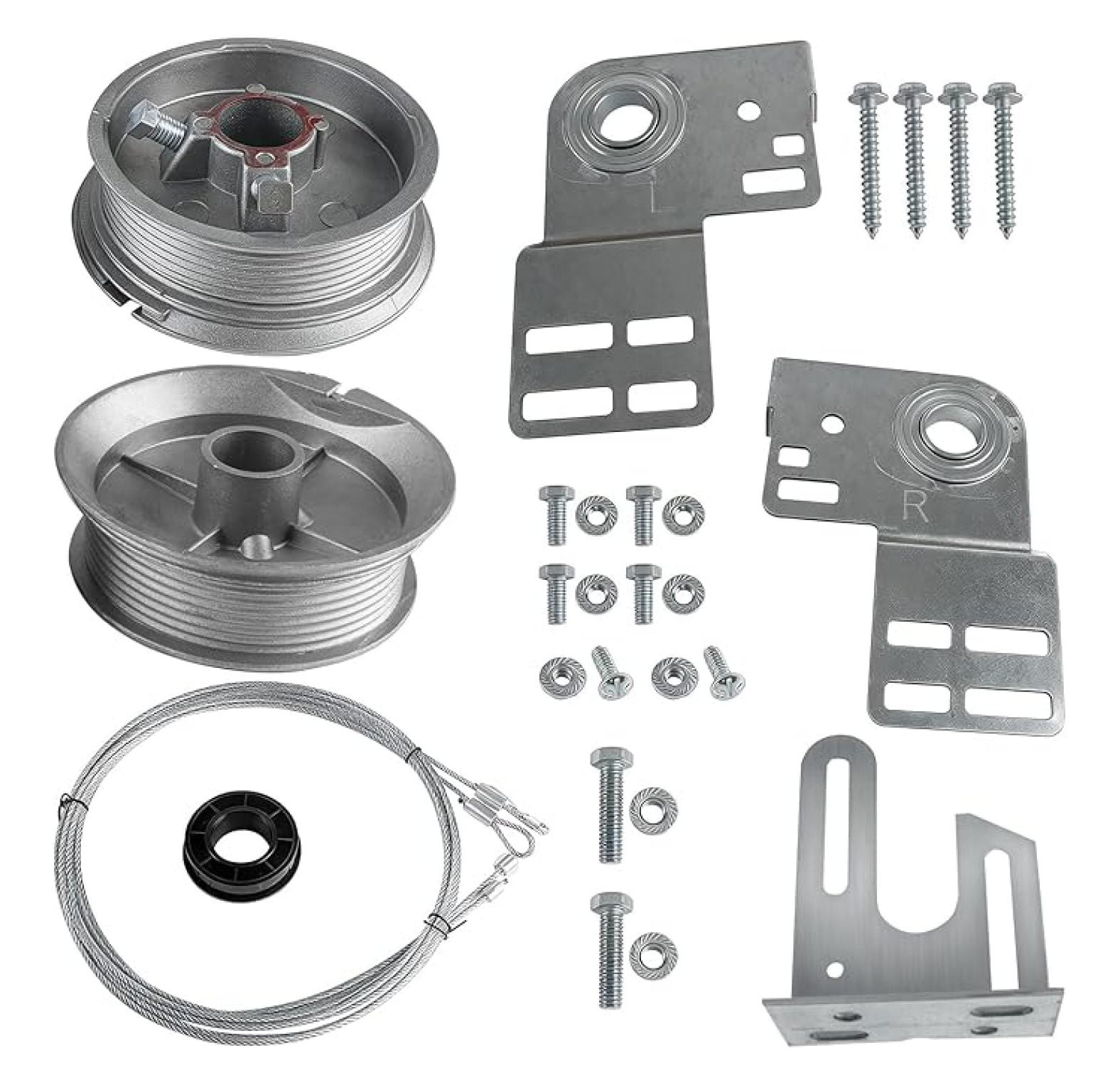 Universal Garage Door Torsion Spring Conversion Kit Fit for 7 Feet High ...