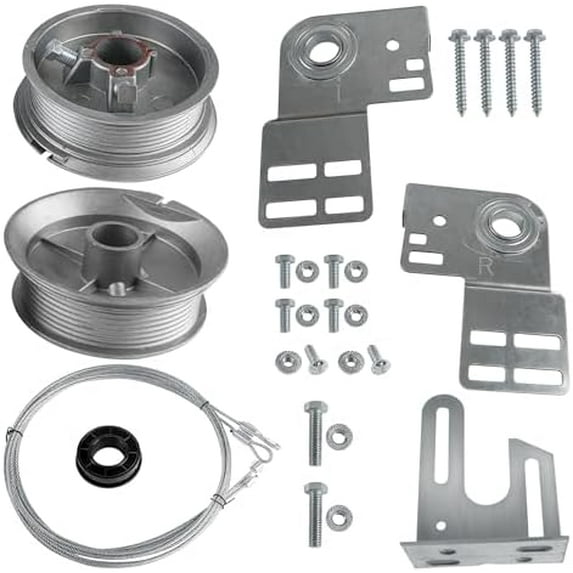 Universal Garage Door Torsion Spring Conversion Kit Fit for 7 Feet High ...