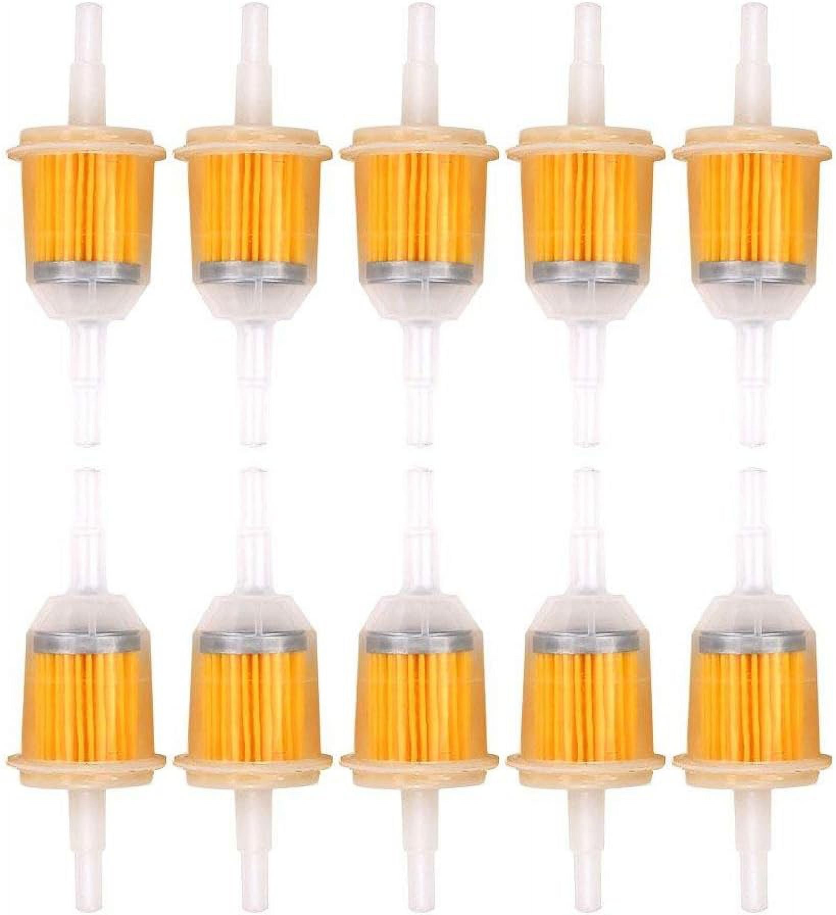 Universal Gas Inline Fuel Filter, Fuel Line Cleaning & Easy ...