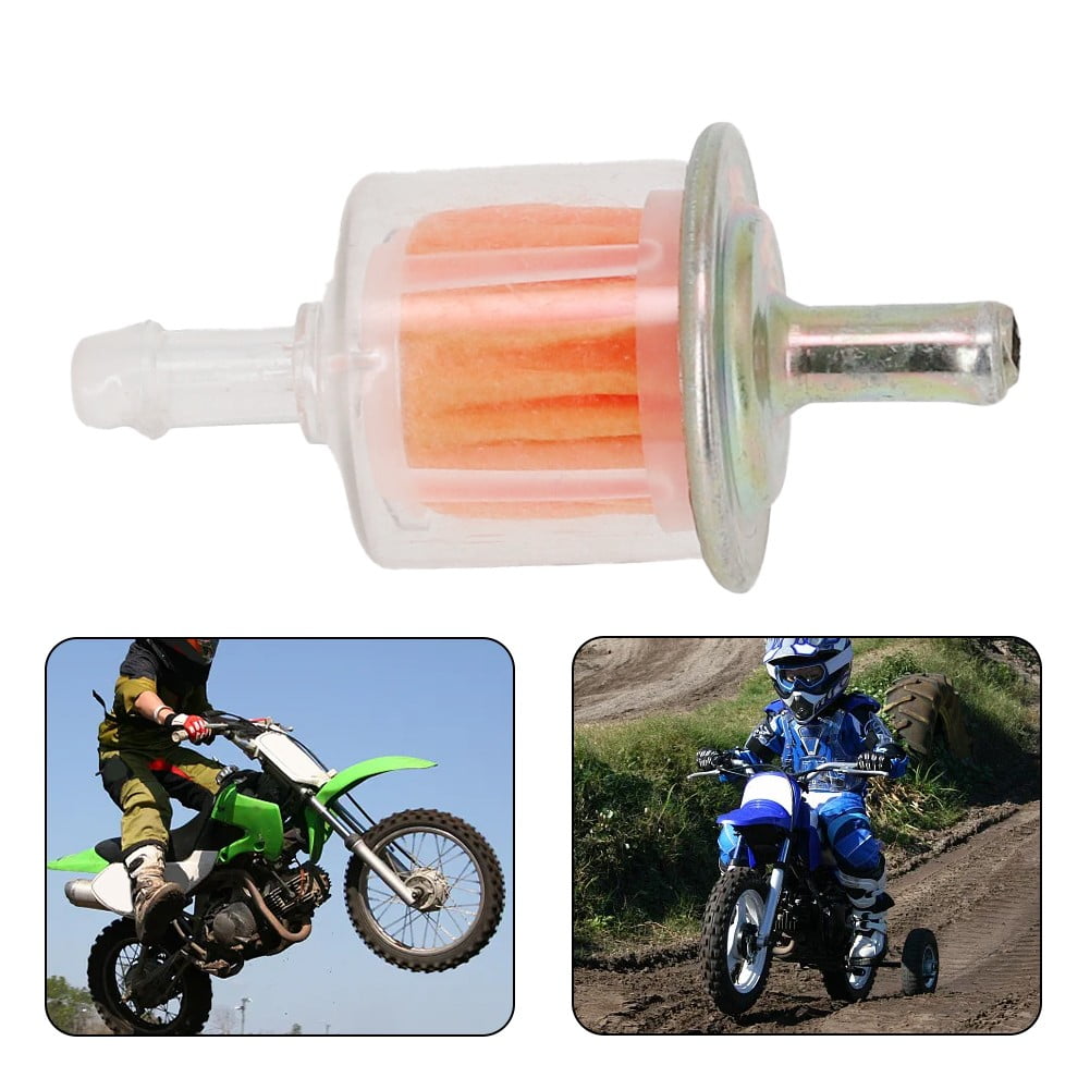 Universal Gas Petrol Fuel Filter For Motorcyclebikes Dirt Quad 14In ...