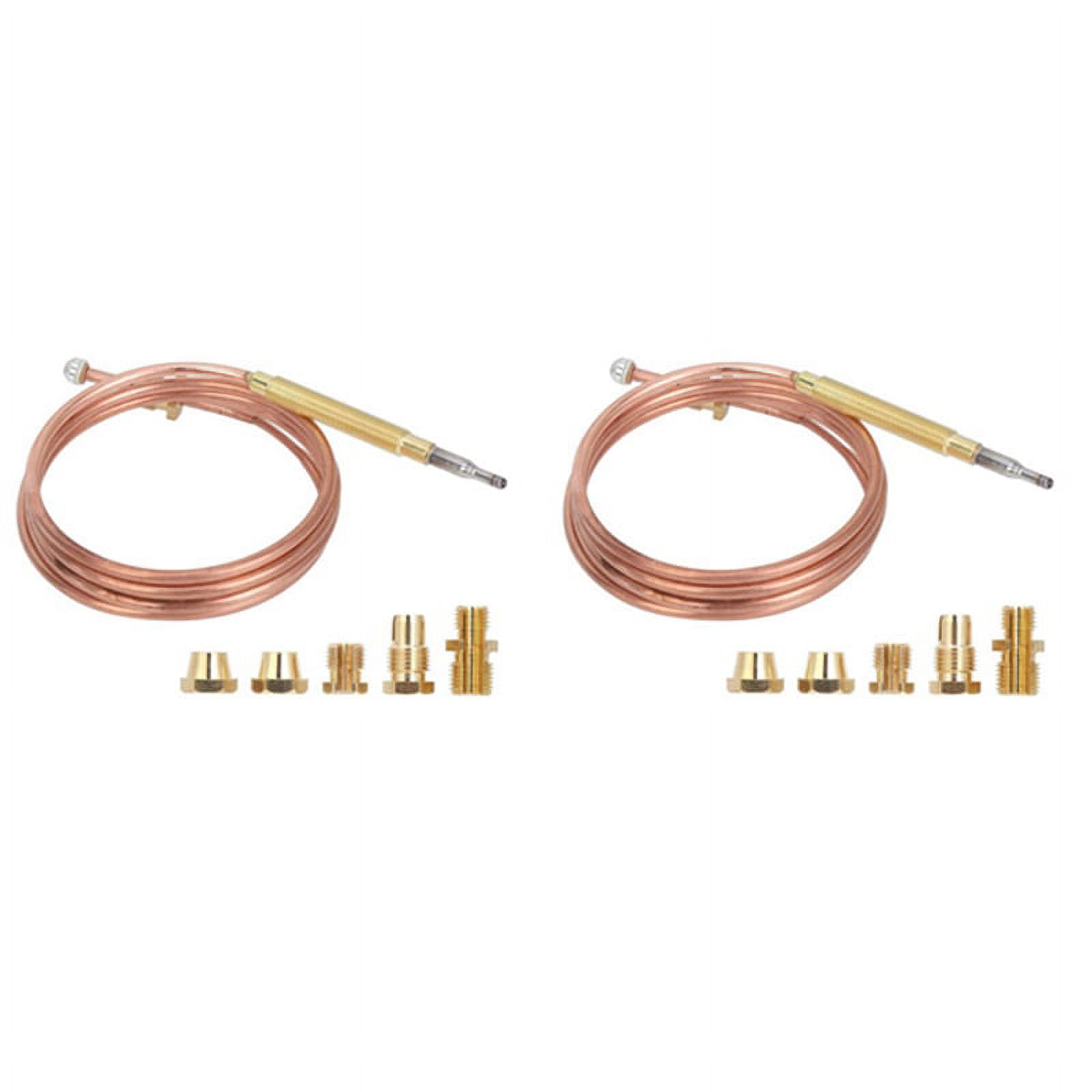 Universal Gas Stove Thermocouple with 25Pcs Nuts Heating Gas Burner ...