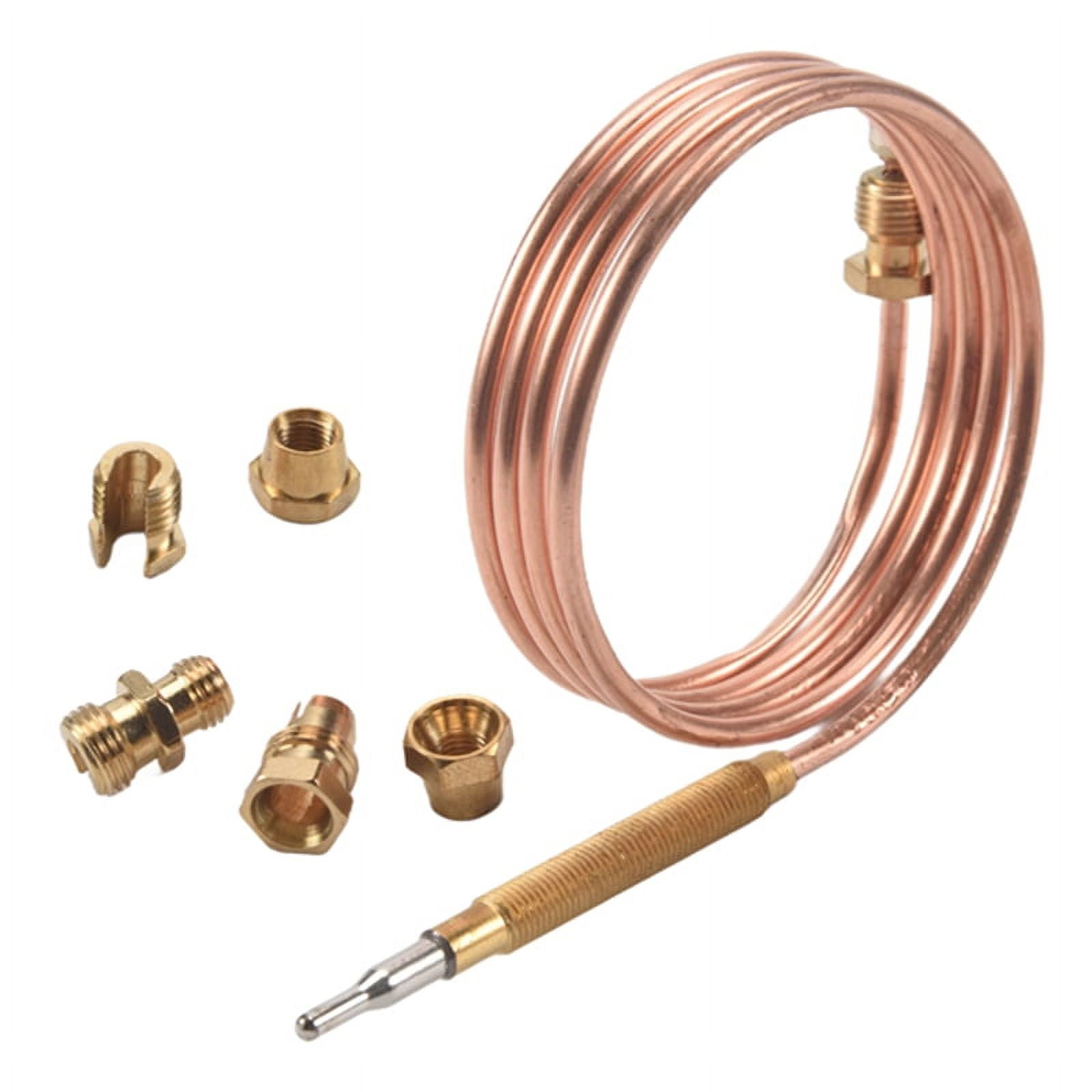 Universal Gas Stove Thermocouple with 5Pcs Nuts Heating Burner ...