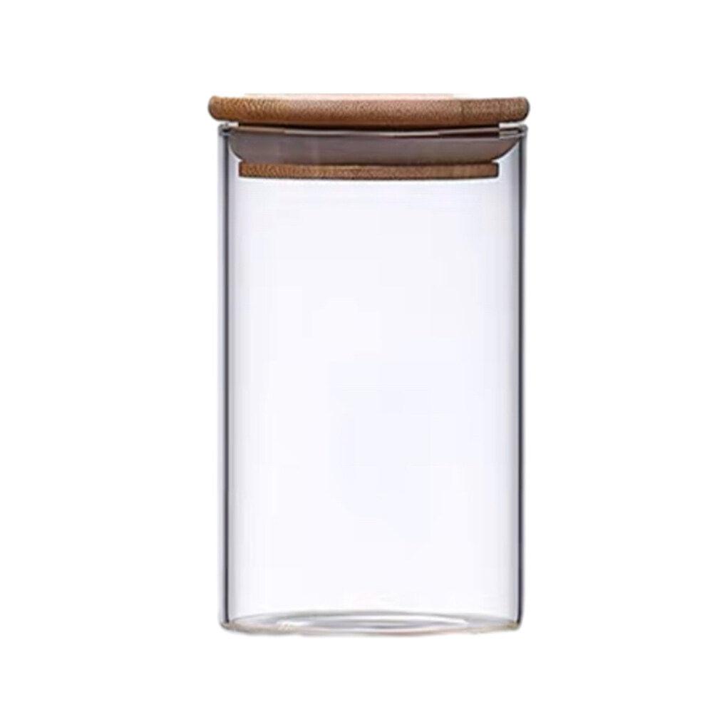 Universal Glass Jar With Lid For Kitchen Storage - Airtight And Easy To ...