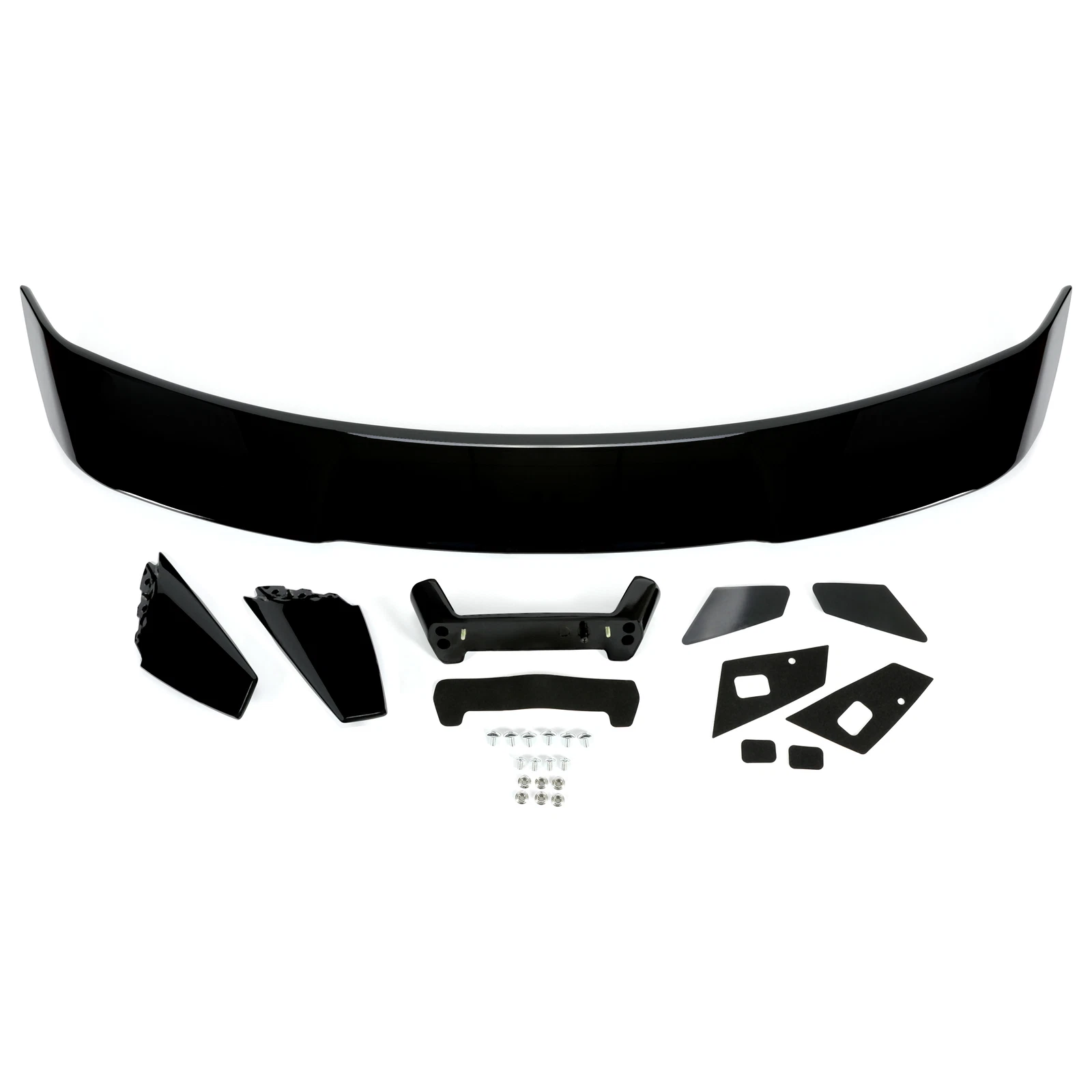 Universal Glossy Black GT-Style Rear Trunk Spoiler Wing, Compatible ...