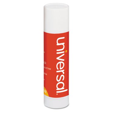 Universal Glue Stick, .28 oz, Stick, Clear, 12/Pack - Walmart.com