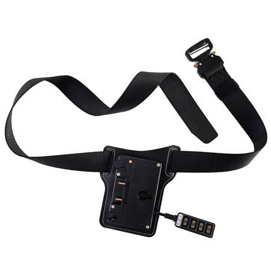 Universal Gold Mount Battery Belt with 5-Way D-Tap Outputs - Walmart.com
