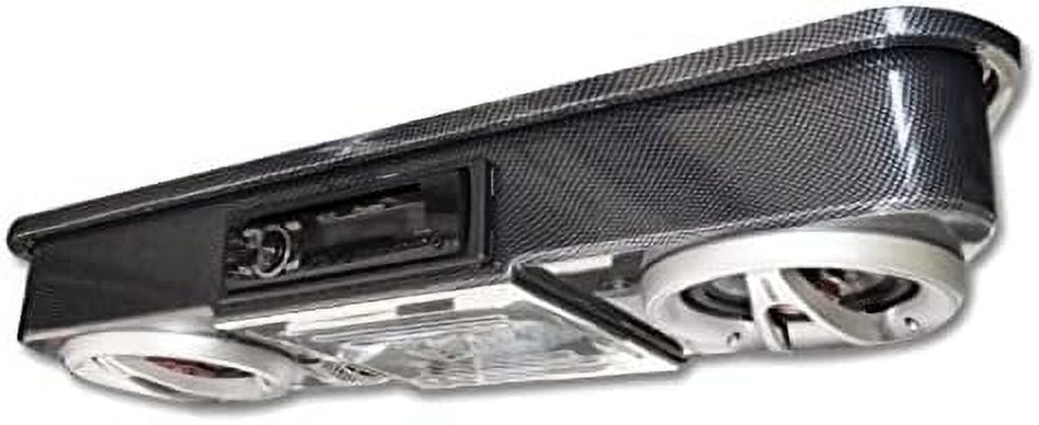 Universal Golf Cart Overhead Radio Console | Carbon Fiber Finish ...