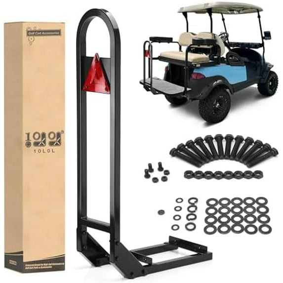 Universal Golf Cart Rear Seat Safety Grab Bar Hand Rail for Yamaha ...