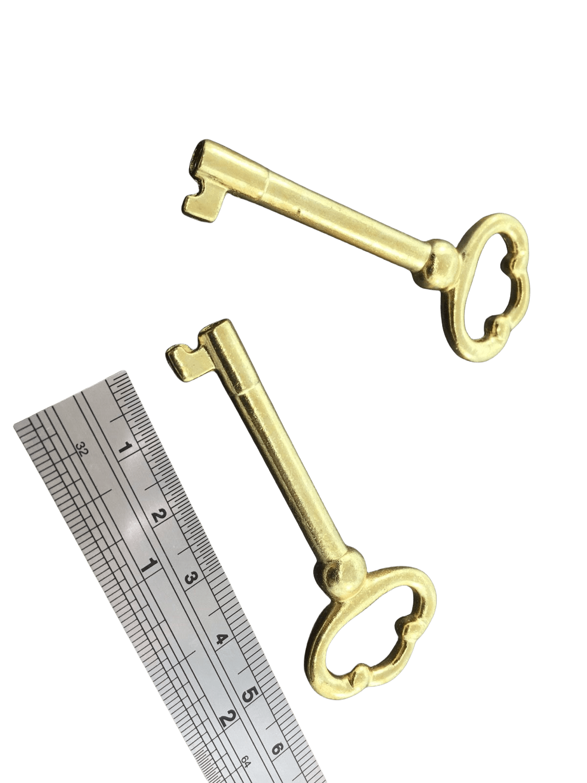 Universal Grandfather Clock Door Keys 2-Pack - Solid Brass Replacement ...