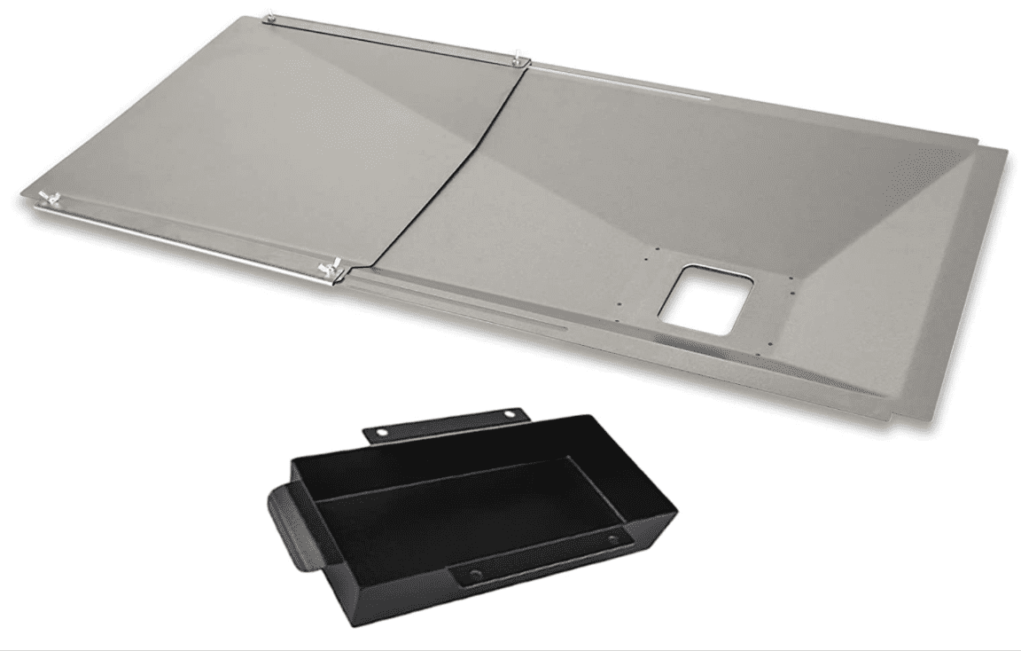 Universal Grease Tray Catch Pan fits Adjustable Drip Pan for Burner Gas ...