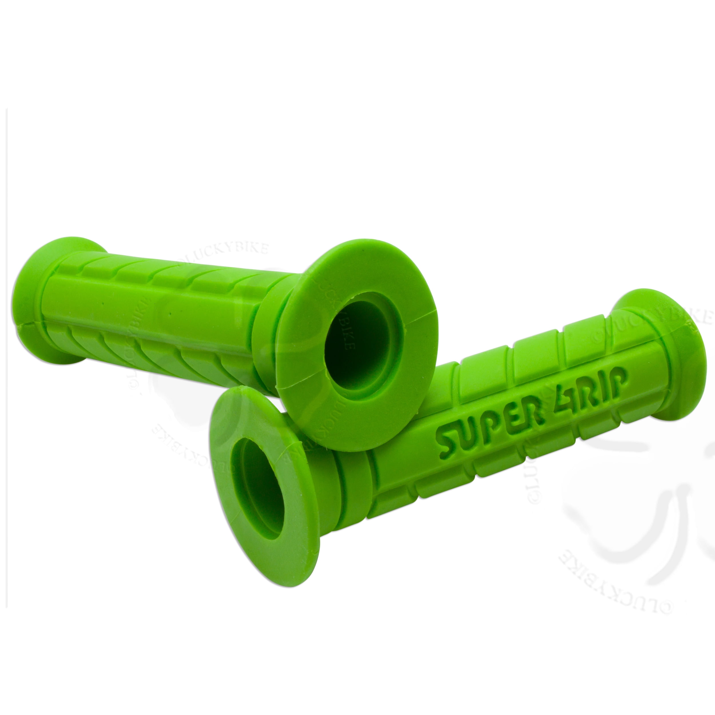 Universal Green Motorcycle Rubber Hand Grips Open End 7/8" 22mm ...