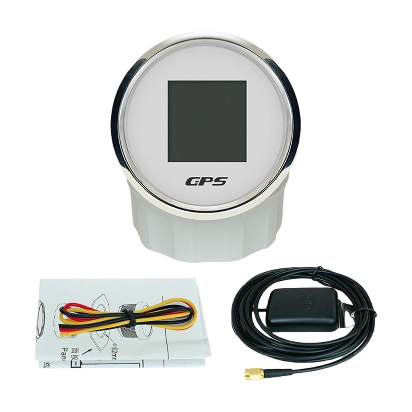 Universal HD 52mm 85mm Digital GPS Speedometer ODO With Longitude ...