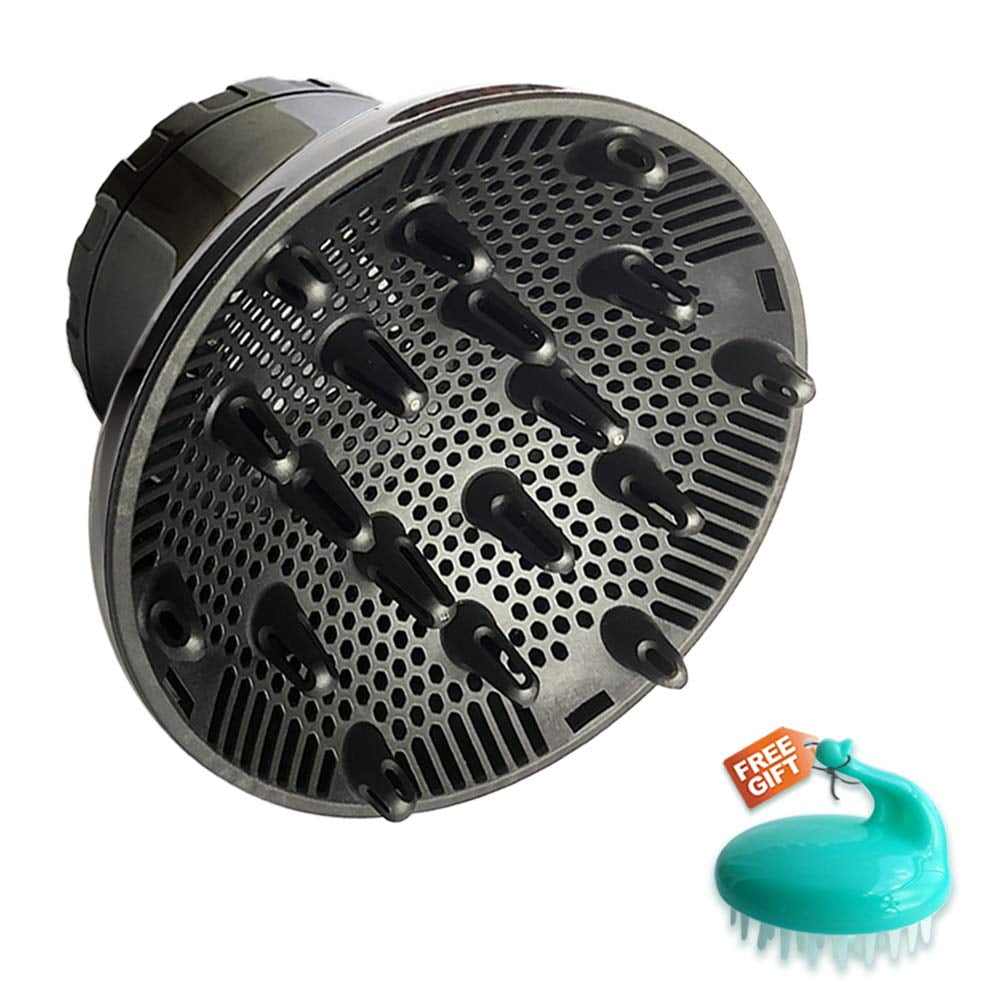 Universal Hair Diffuser, Hair Dryer Diffuser Attachment for Curly and Natural Wavy Hair ...