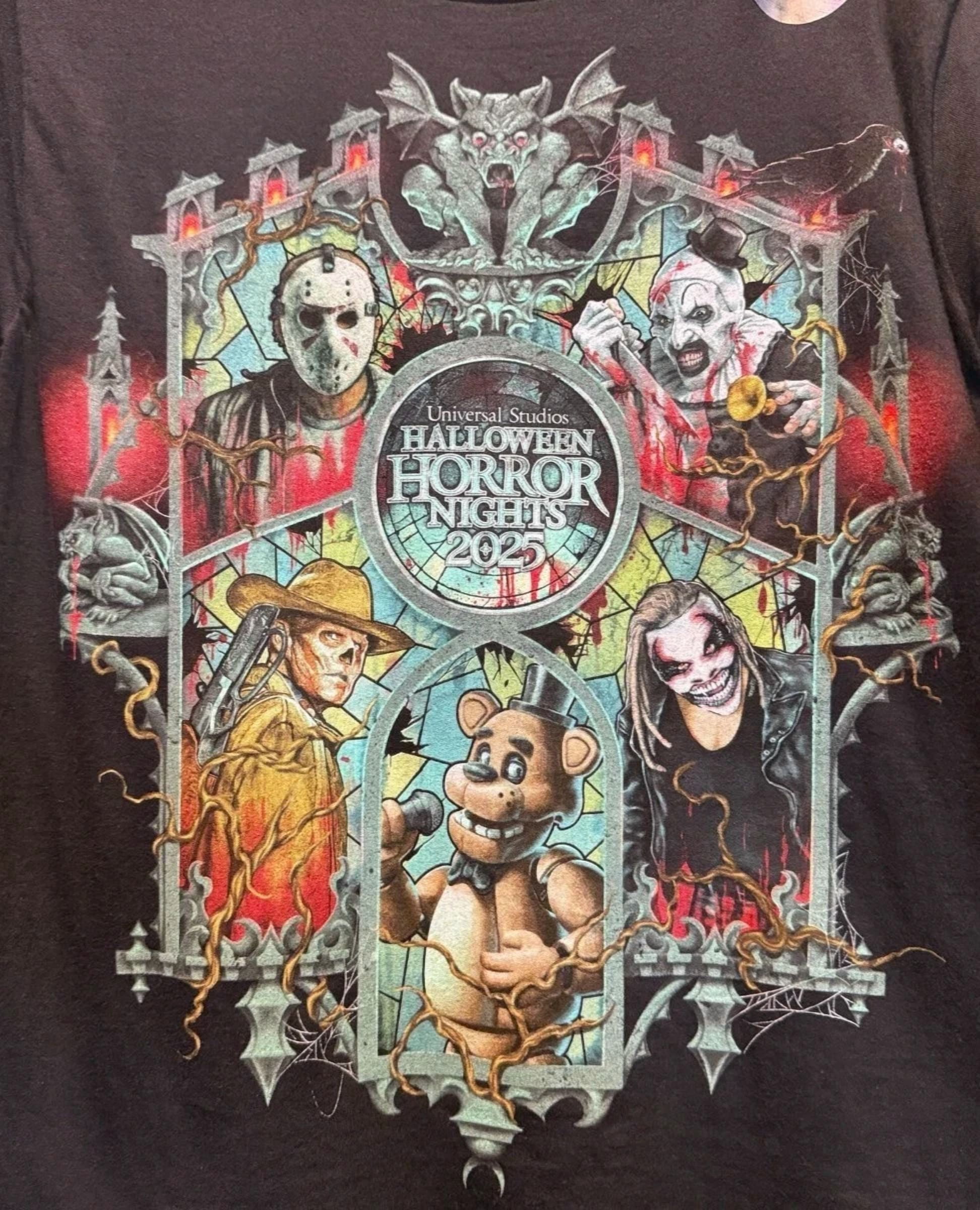 Universal Halloween Horror Nights HHN 2025 IP Houses Art Frame Glass T ...