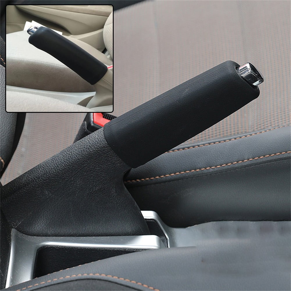Universal Hand Brake Cover Car Gear Hand Shift Knob Cover Silicone ...