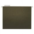 Universal Standard Green Hanging File Folders, 1/5 Tab, 11 Point Stock ...