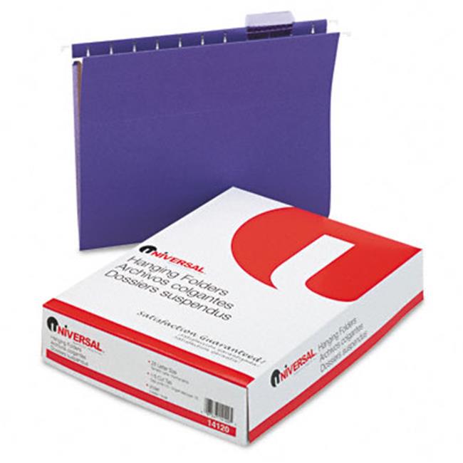 Universal Hanging File Folders - Violet - Letter - Walmart.com
