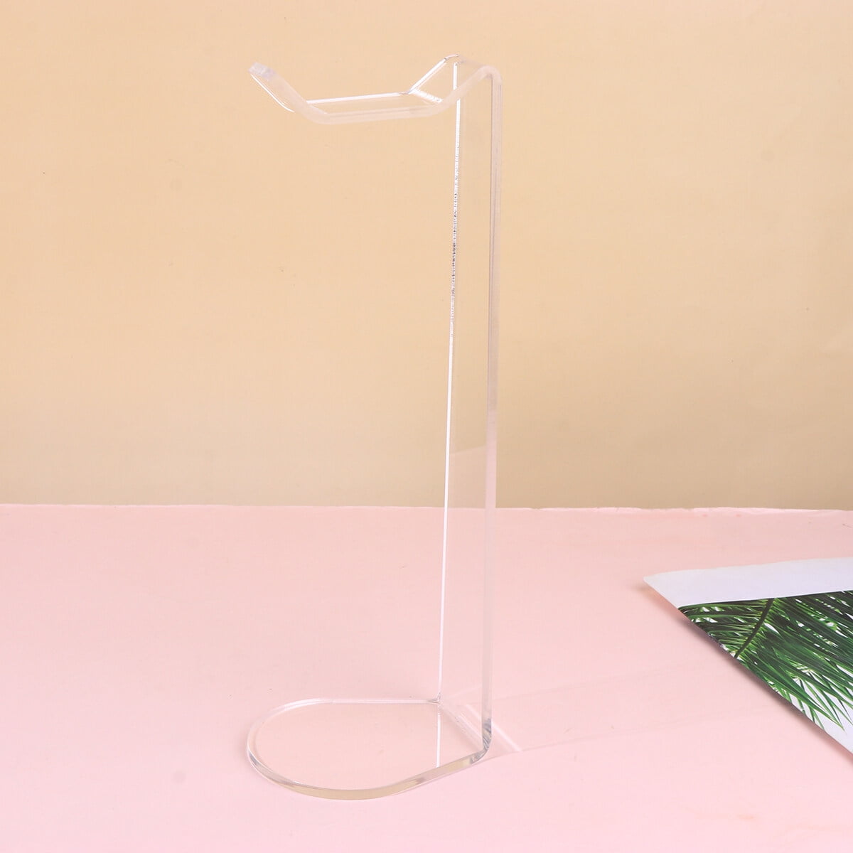 Universal Headphone Hold Stand Desktop Hanger Hook Acrylic Headset ...