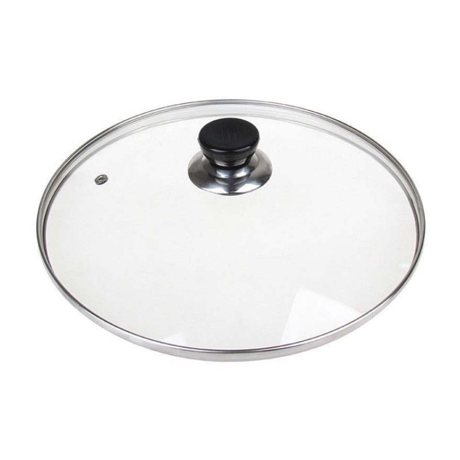 Universal Heat Glass Stovetop Lid Cover With Stainless Steel Rim For ...