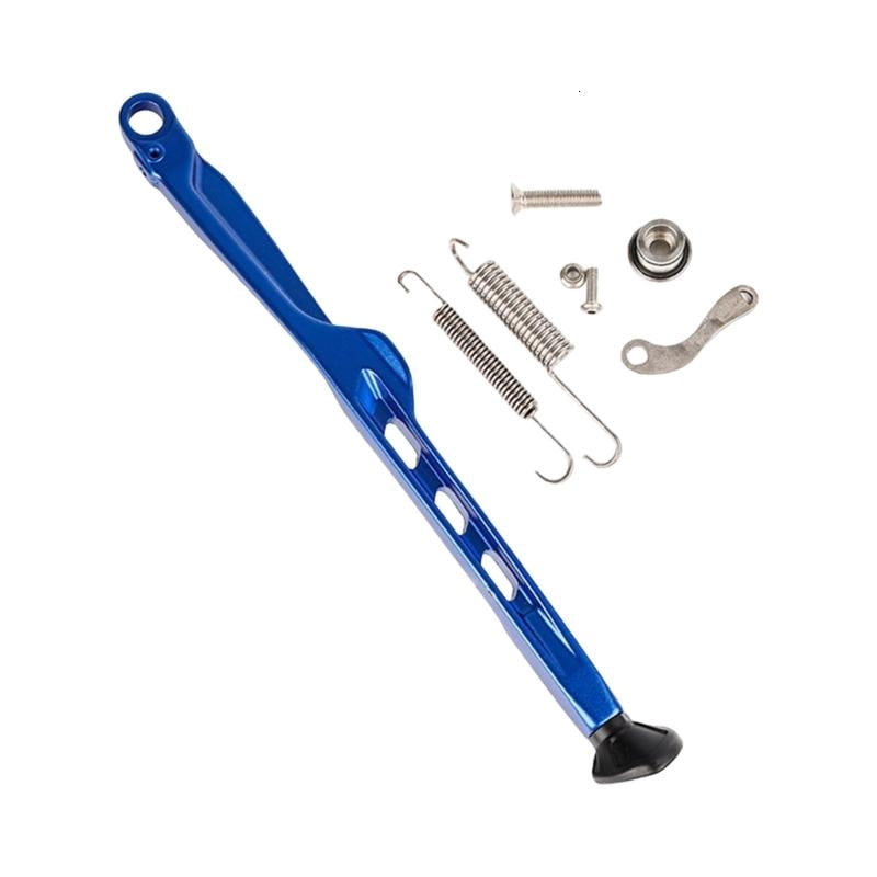 Universal Heavy Duty Aluminum Stable Parking Side Stand Kickstand ...