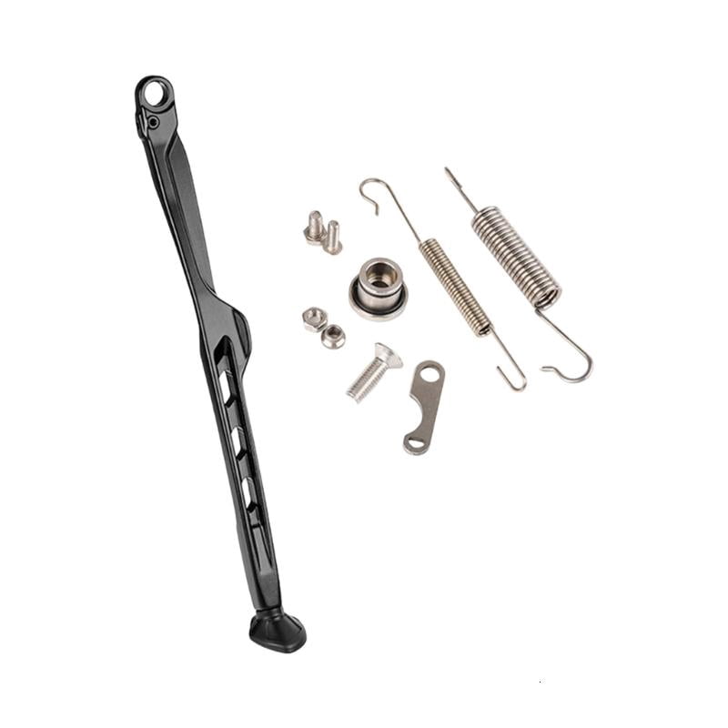 Universal Heavy Duty Aluminum Stable Parking Side Stand Kickstand ...