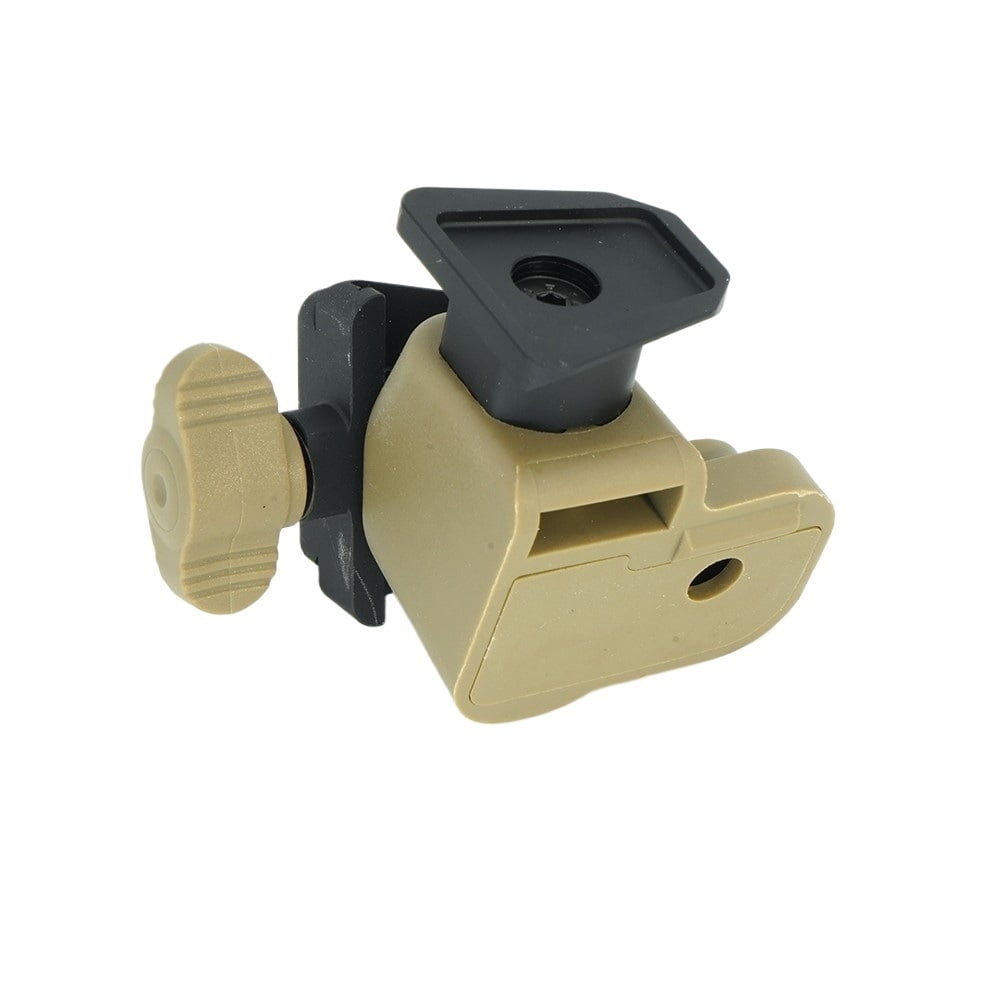 Universal Helmet Adapter for Optical Devices, Low-Profile Mount with Picatinny Rail ...