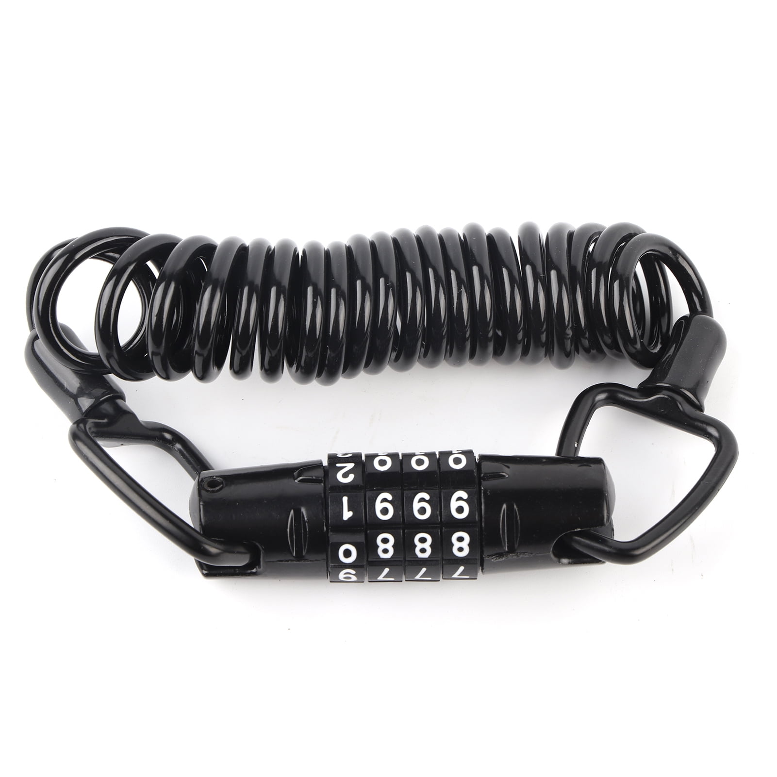 Universal Helmet Lock 4 Digit Password Multifunctional Motorcycle Anti ...