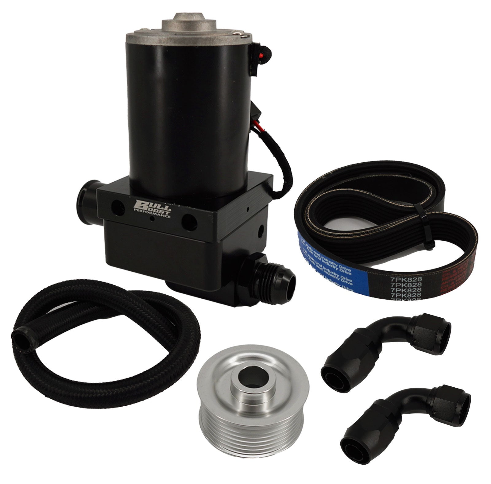 Universal High Flow Inline Electric Water Pump 20 Gallon GPM 12AN Ports ...