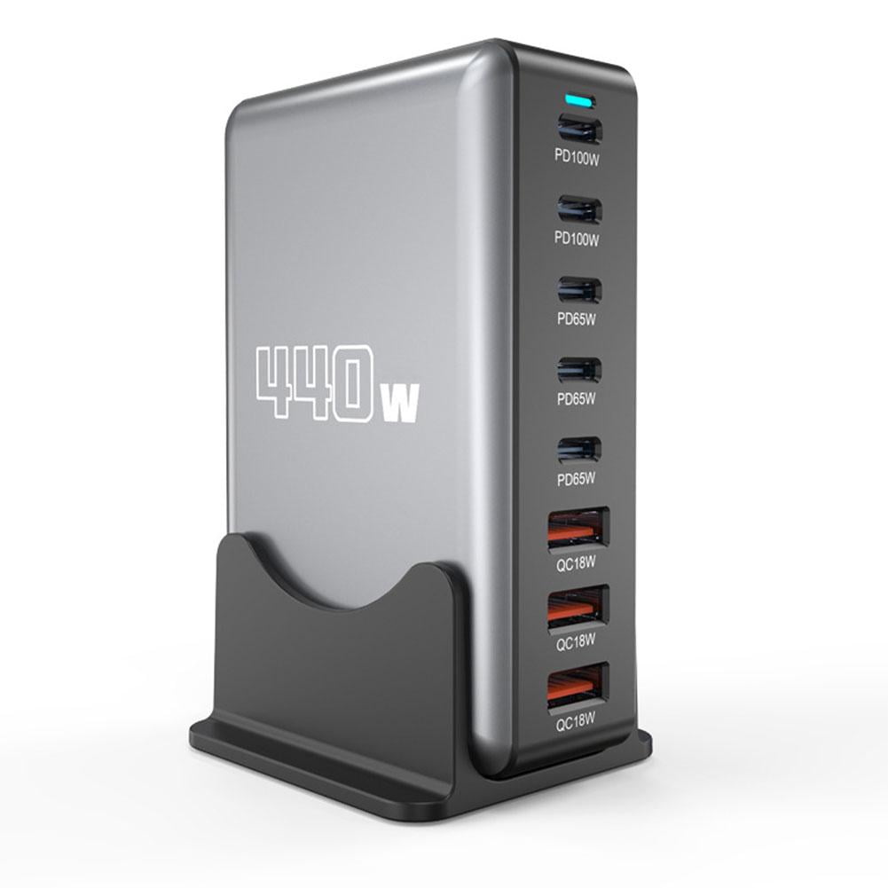 Universal High-Power 8-USB Charger with Intelligent Temp Control PD100W ...