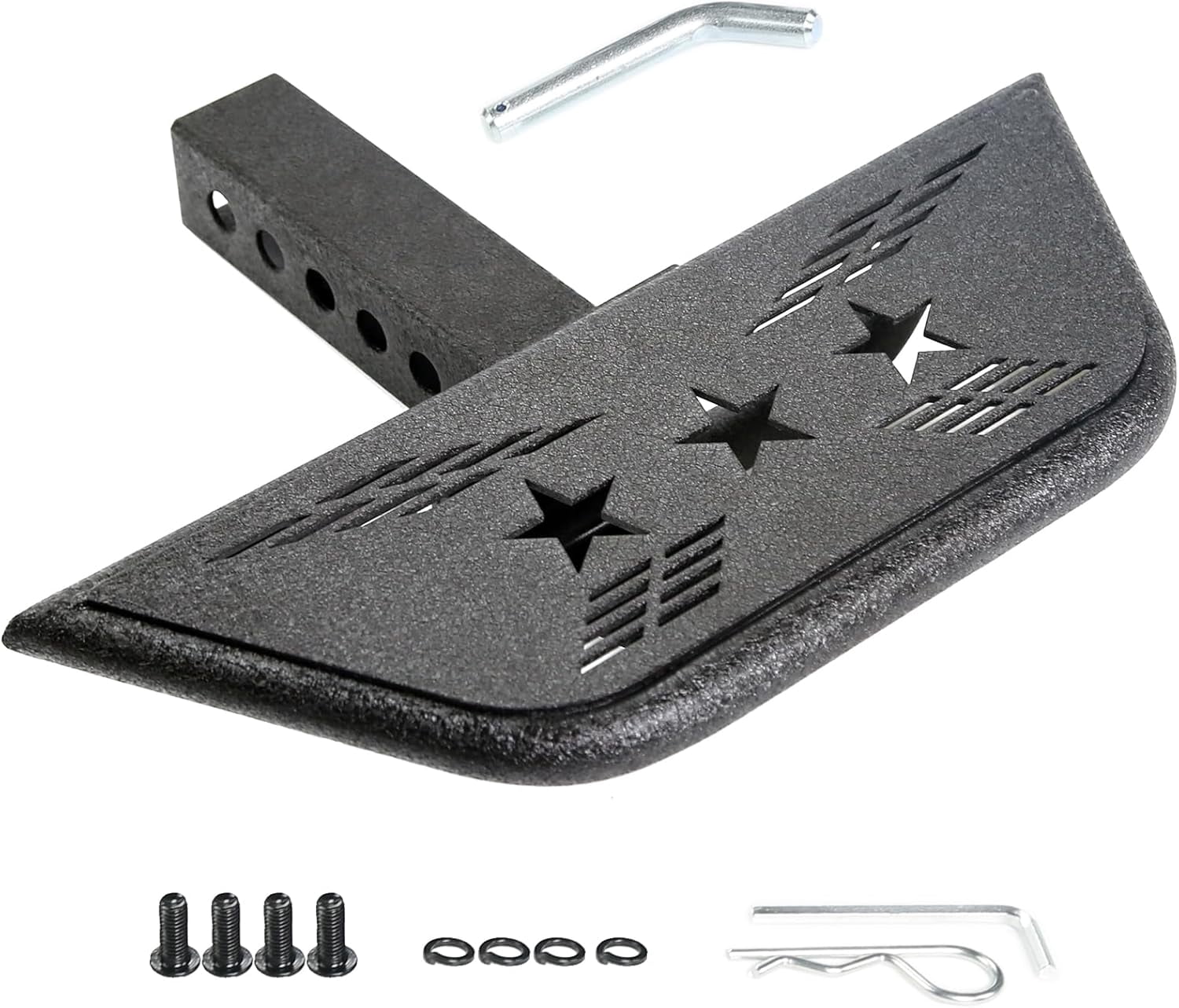 Universal Hitch Steps for Pickup Truck - Solid Trailer Step 2 Inch ...