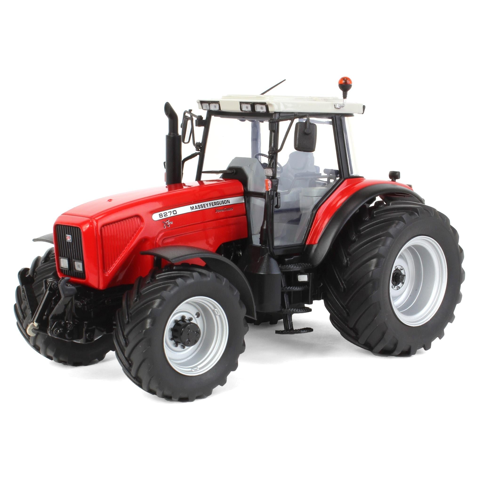 Universal Hobbies 1/32 Limited Edition Massey Ferguson 8270 with Large Tires & MFD Tractor ...