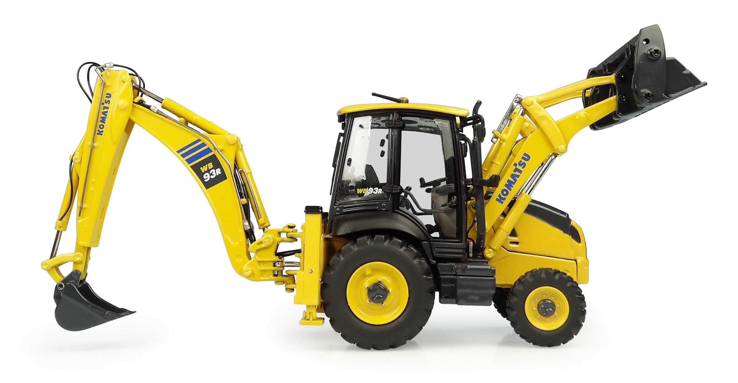 Universal Hobbies UH8142 1-50 Scale Backhoe Loader Diecast Model ...